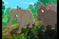 Jungle Book Characters Elephant