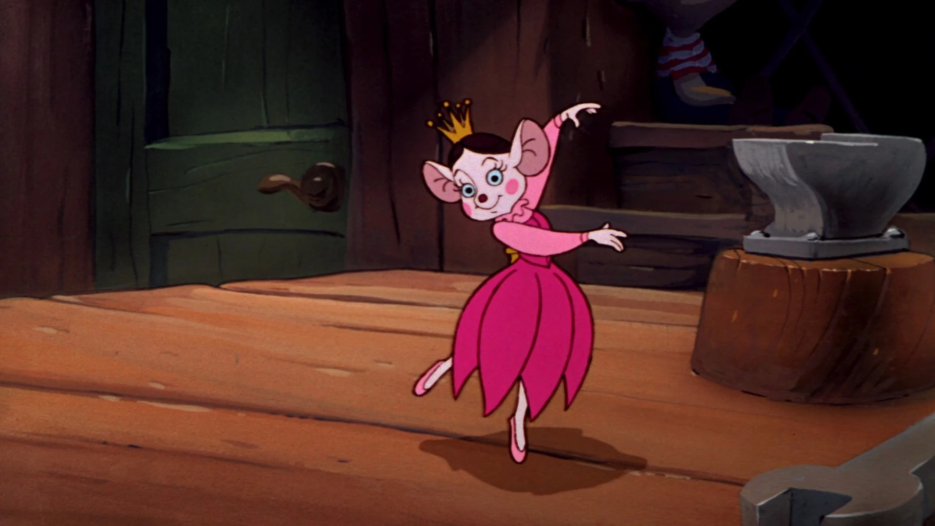 Olivia In Cartoon Ballerina