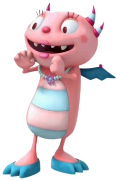 who plays summer huggle monster coloring pages