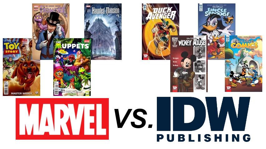 User blog:JeremyCreek/Marvel vs. IDW: Possible New Age of Disney Comics ...