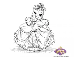 disney princess amber coloring pages