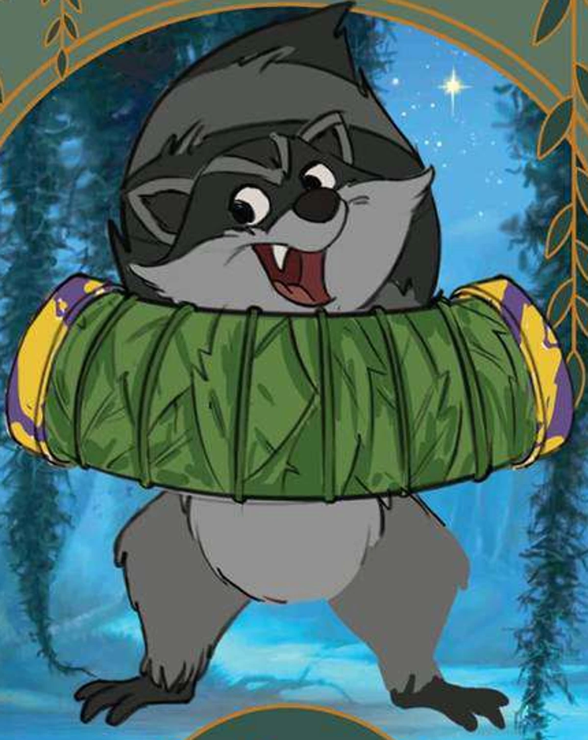 Apollo the Raccoon | Disney Wiki | Fandom