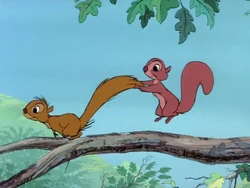Disney Squirrel Face