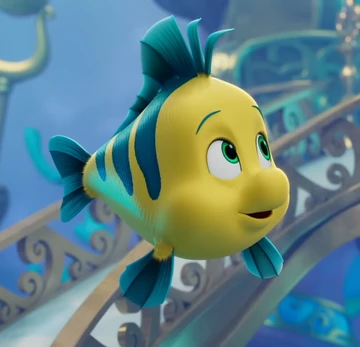 Little Mermaid Flounder