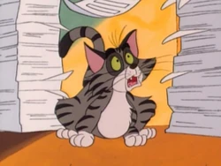 Waffles The Cat Goof Troop