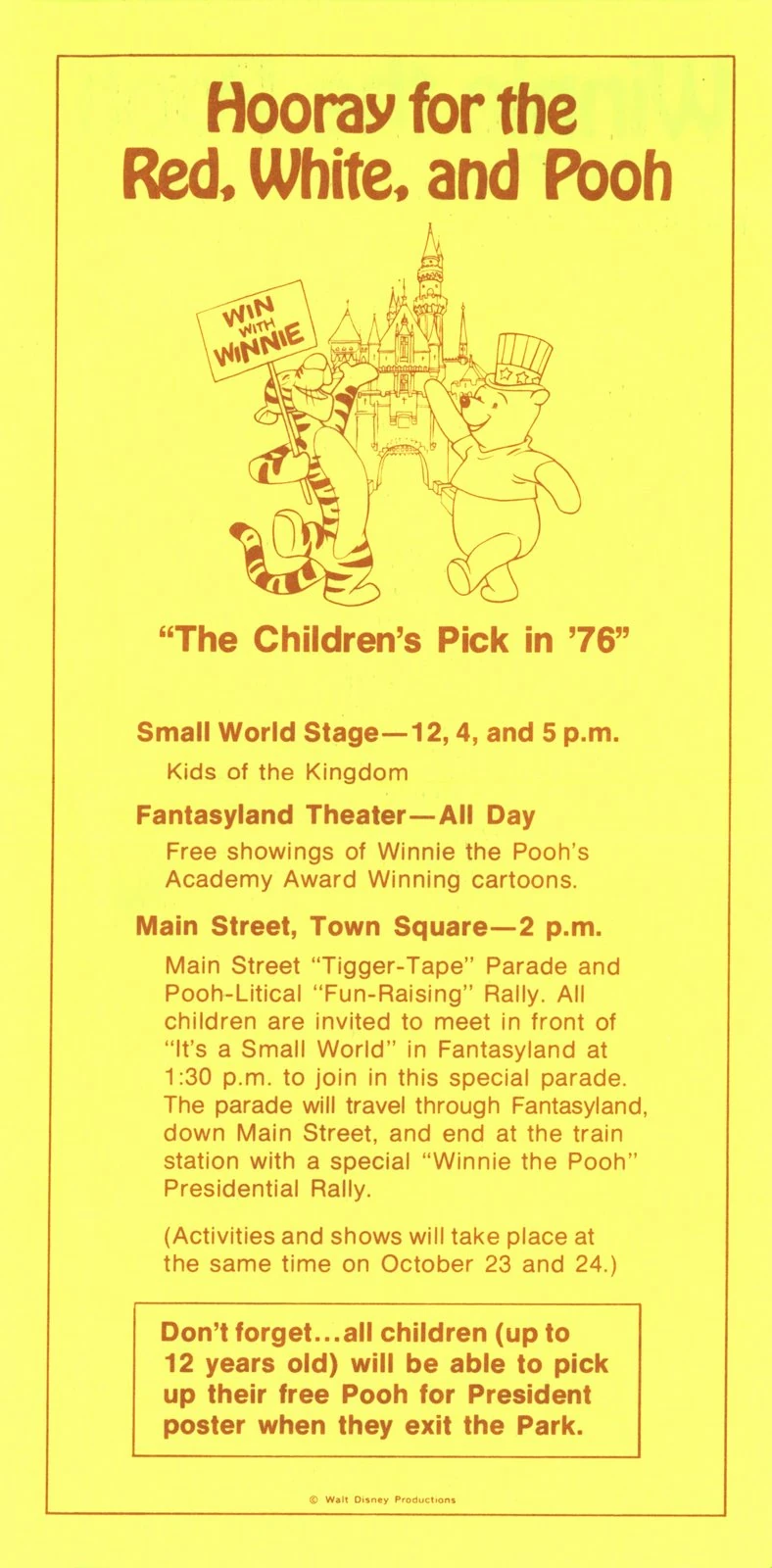 Winnie the Pooh for President | Disney Wiki | Fandom