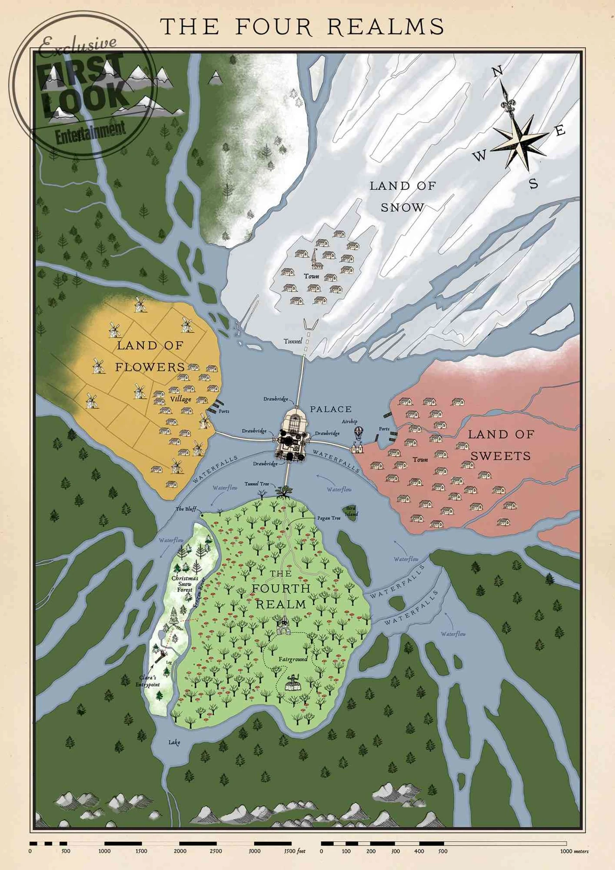 The Four Realms | Disney Wiki | Fandom