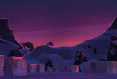 Frozen Fixer Upper Scene