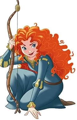 Disney Merida 2d Design