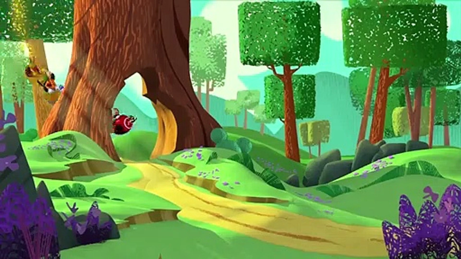 Disney Cartoon Jungle Background