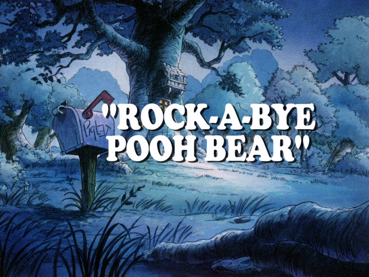 Rock-a-Bye Pooh Bear | Disney Wiki | Fandom