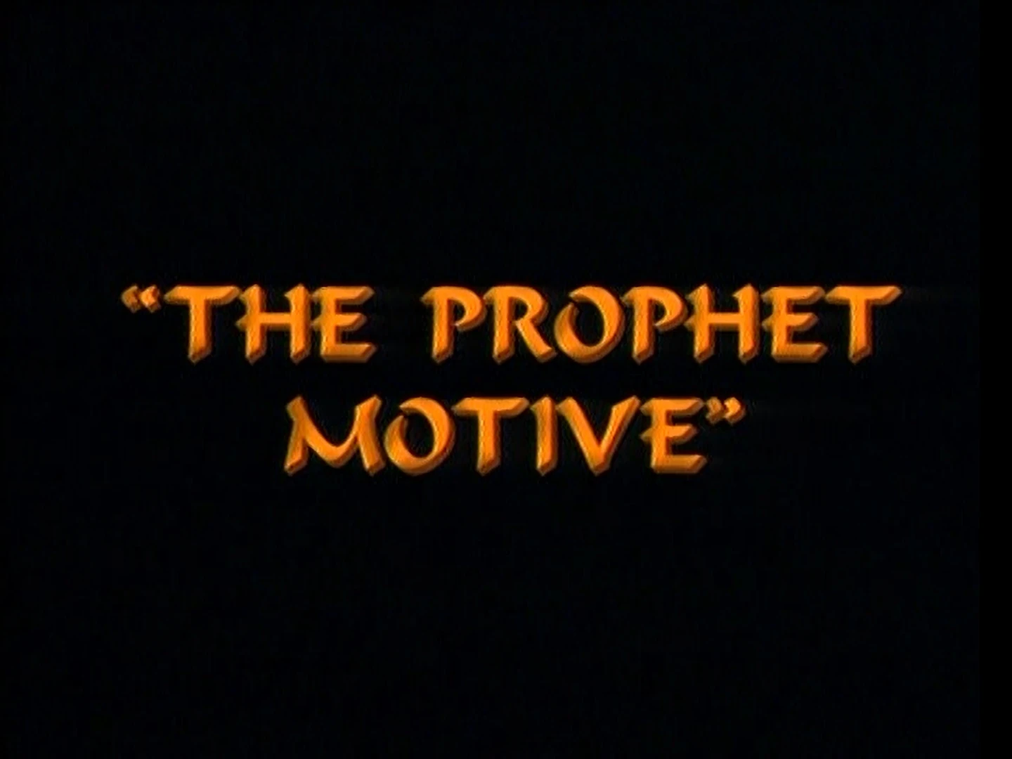 The Prophet Motive | Disney Wiki | Fandom