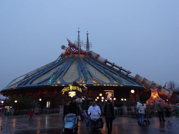 Space Mountain Mission 2 Track Layout