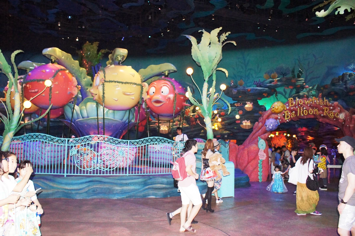 Blowfish Balloon Race | Disney Wiki | Fandom