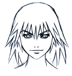 Kingdom Hearts Riku Drawing