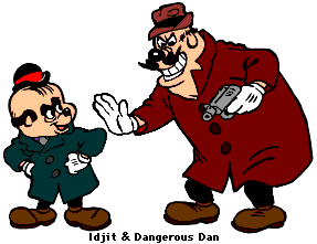 Dangerous Dan and Idgit the Midget | Disney Wiki | Fandom