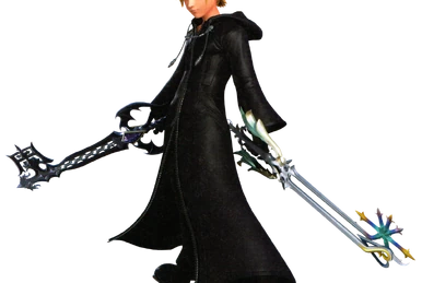 Xion Disney Wiki Fandom Axel Art Kingdom Hearts 358/2 Days Art