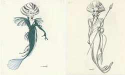 Little Mermaid Concept Art Ursula