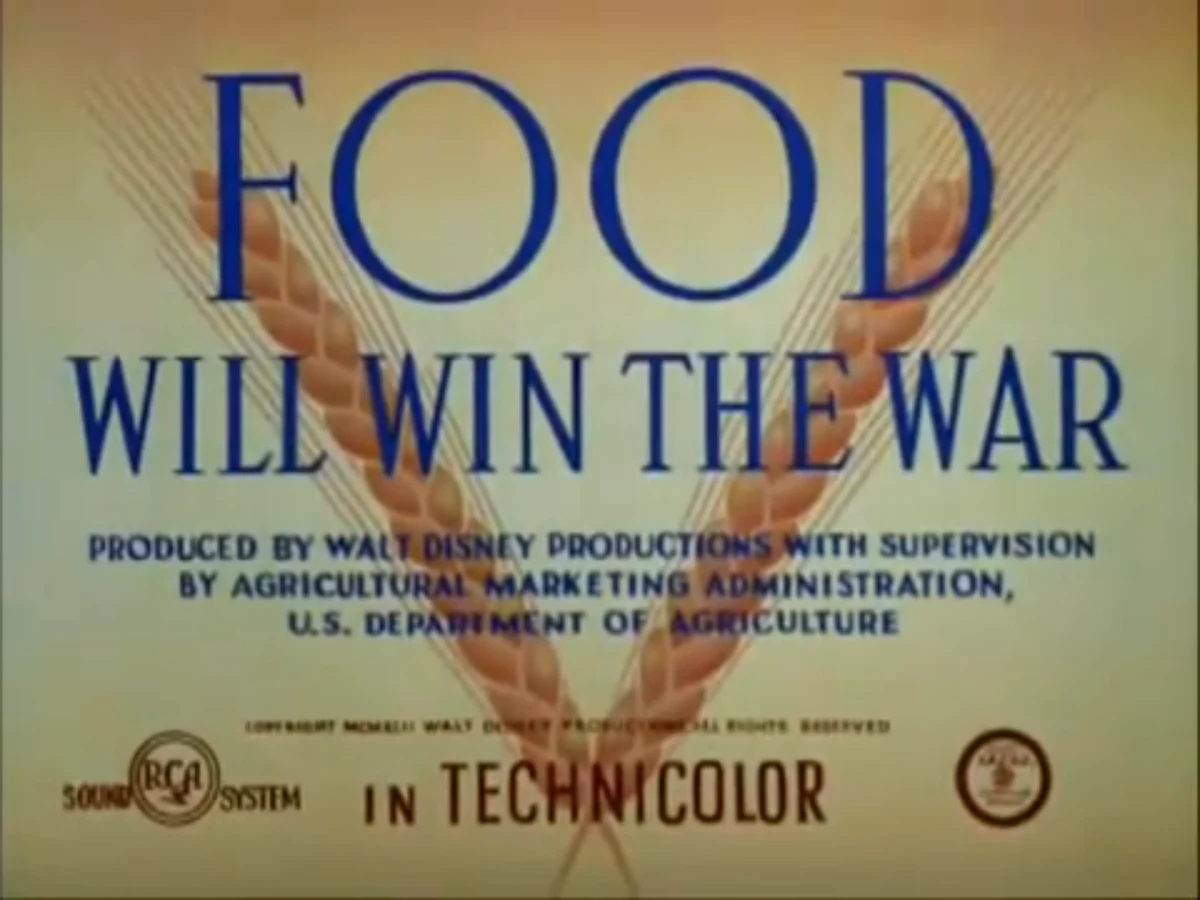 Food Will Win the War | Disney Wiki | Fandom