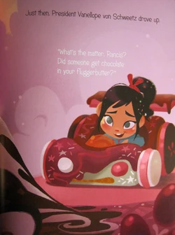 Vanellope And Rancis One Sweet Race