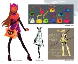 Honey Lemon Concept Art Latin X