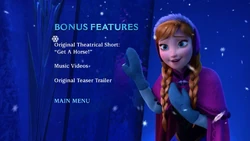 Frozen Dvd Menu