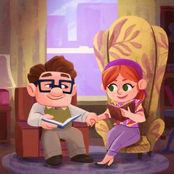 Up Movie Wallpaper Carl And Ellie