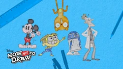 how to draw disney channel
