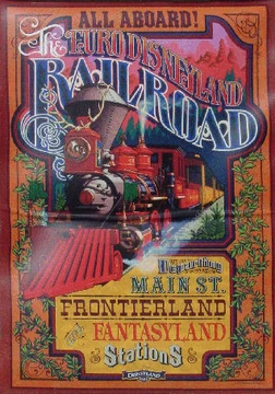Walt Disney World Railroad Poster