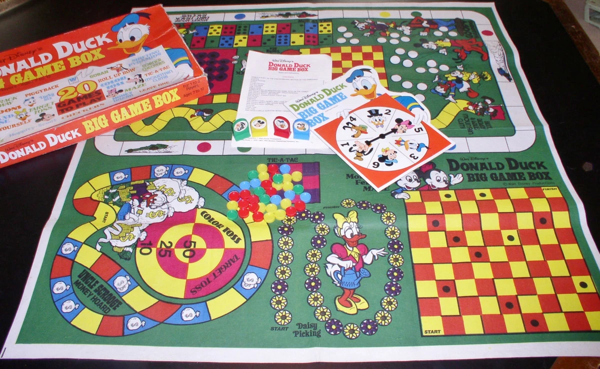 Donald Duck's Big Game Box | Disney Wiki | Fandom