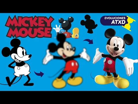 Evolución de Mickey Mouse | Disney Wiki | Fandom