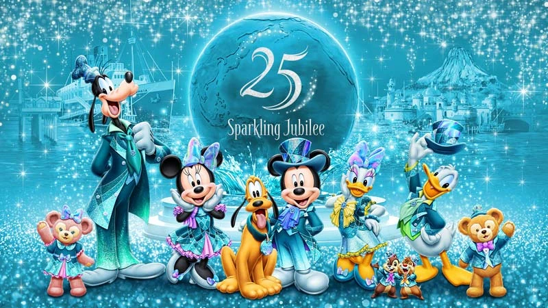 Tokyo DisneySea 25th Anniversary "Sparkling Jubilee" | Disney Wiki | Fandom