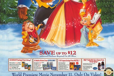 Beauty And The Beast Enchanted Christmas Angelique
