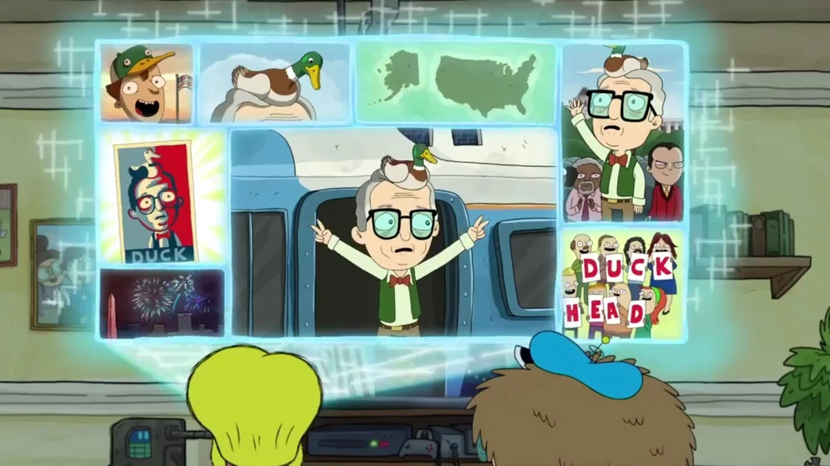 Old Man Duck Head | Disney Wiki | Fandom