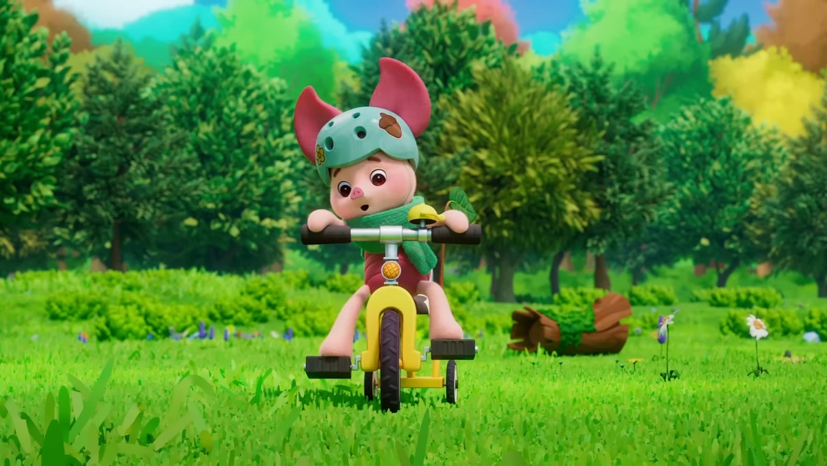 Piglet and the Tricycle | Disney Wiki | Fandom