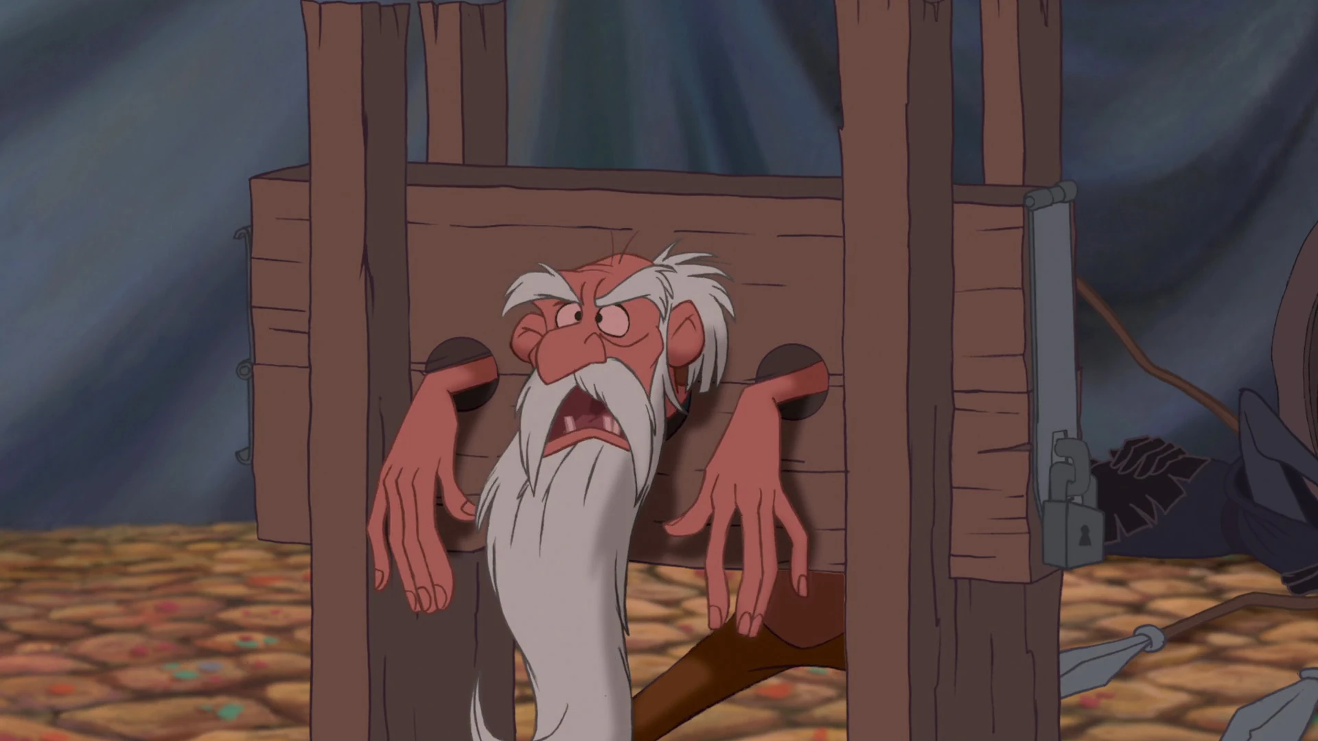Old Man Cartoon Character Disney