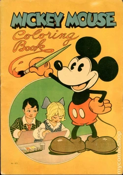mouse coloring book