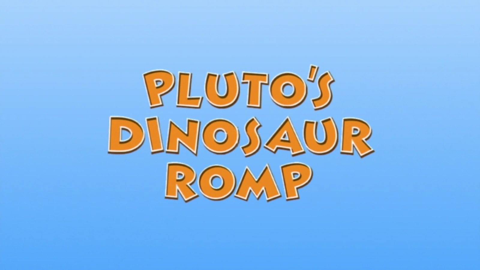 Pluto's Dinosaur Romp | Disney Wiki | Fandom