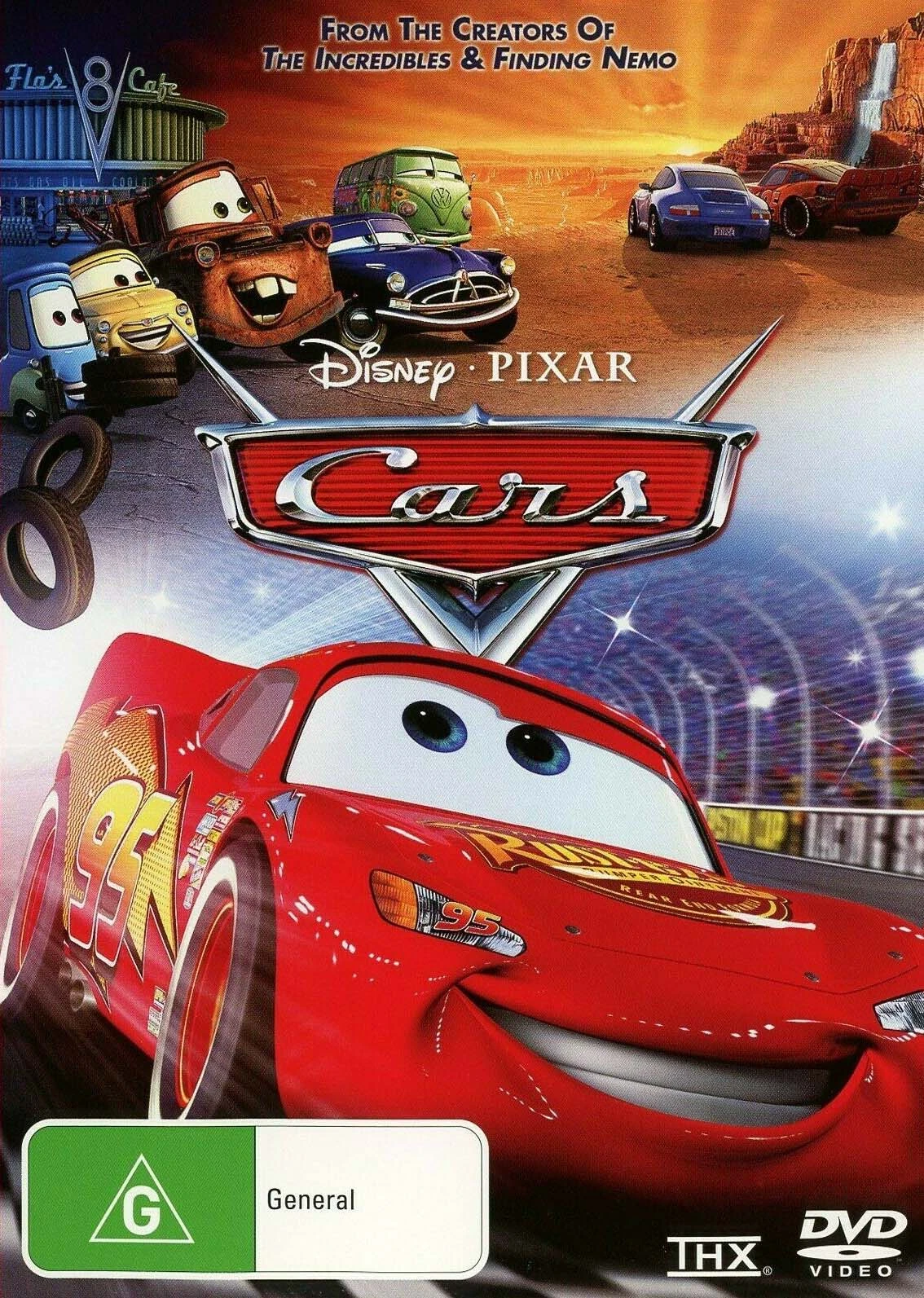 Disney Pixar Cars Dvd 2006 Full Frame