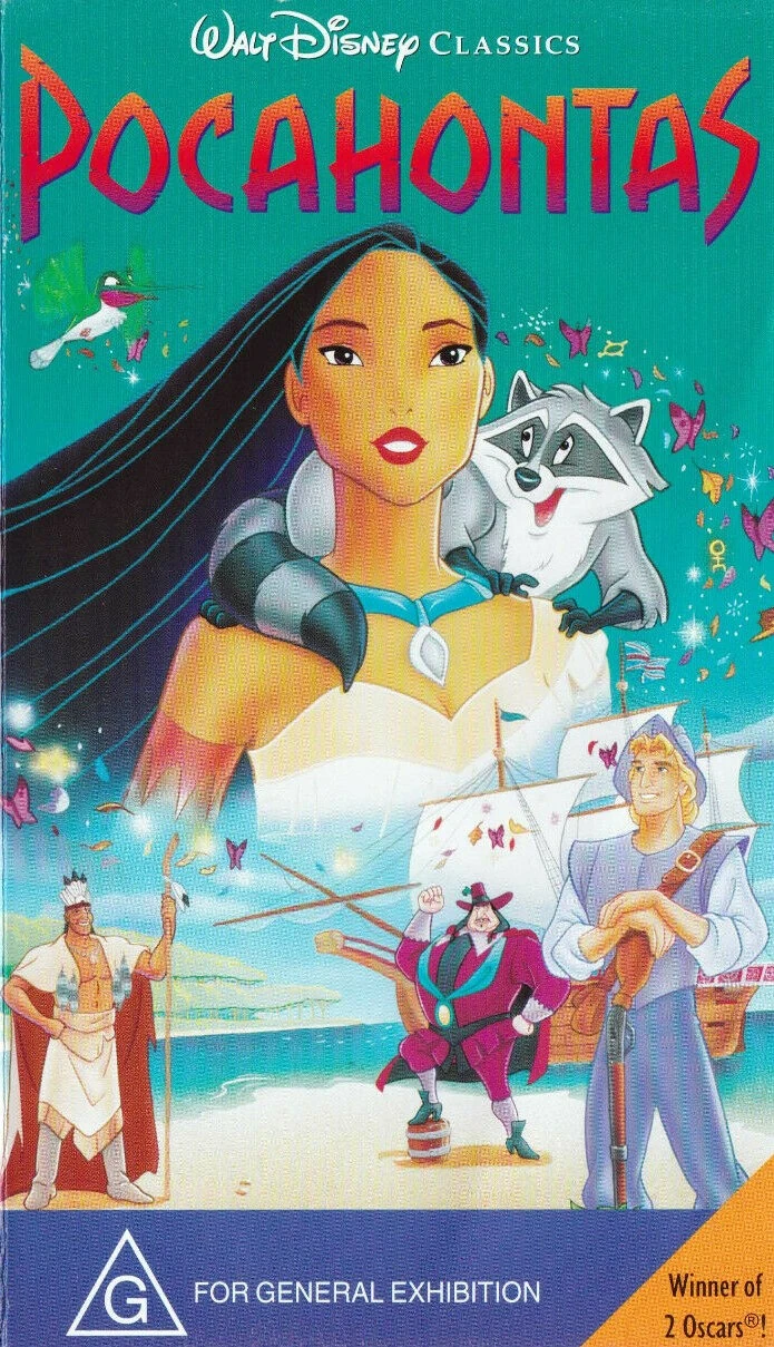 Pocahontas 1995 Vhs