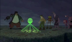 Treasure Planet Map Ball Prop