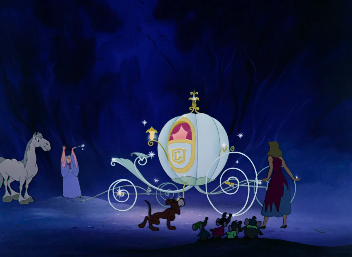 Disney Cinderella Carriage Art