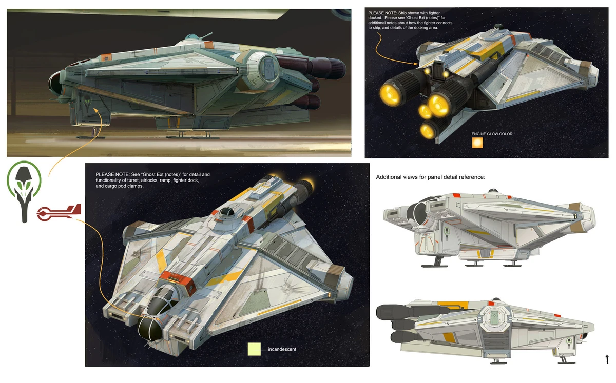 Ghost (starship)/Gallery | Disney Wiki | Fandom