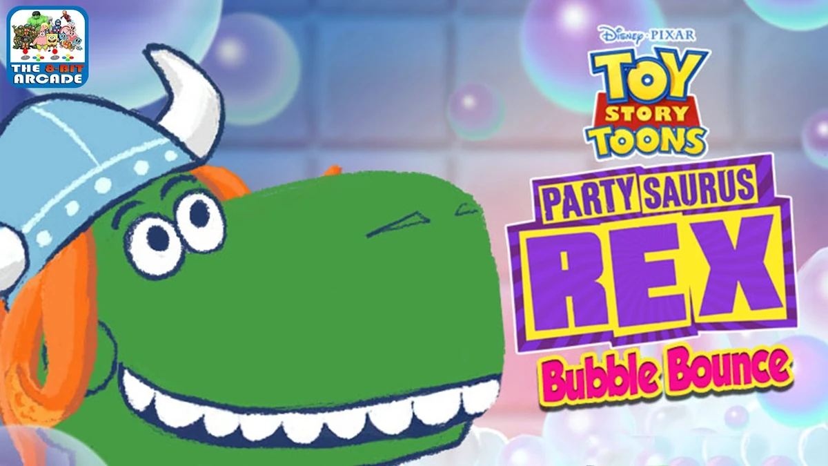 Toy Story Toons: Partysaurus Rex Bubble Bounce | Disney Wiki | Fandom