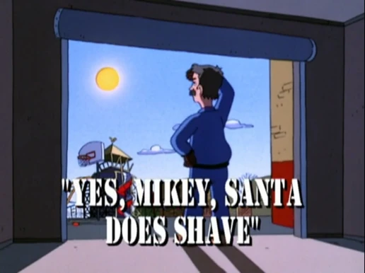 Yes Mikey Santa Does Shave Disney Wiki Fandom
