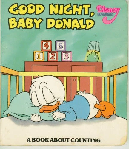 Baby Donald Duck Sleeping
