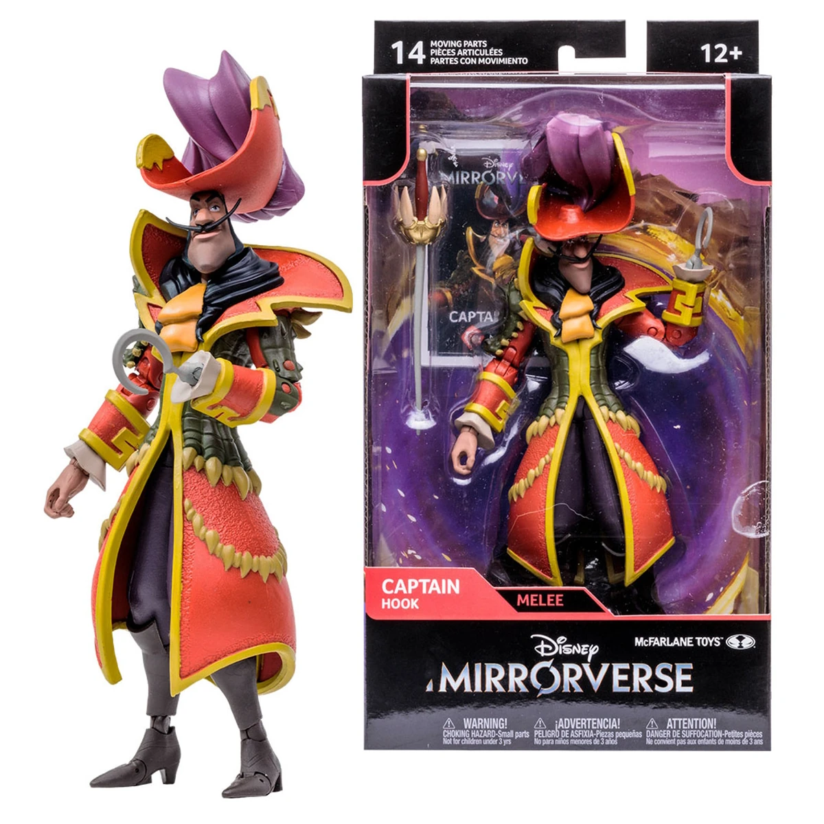 Captain Hook (7in Figure) | Disney Mirrorverse Wiki | Fandom