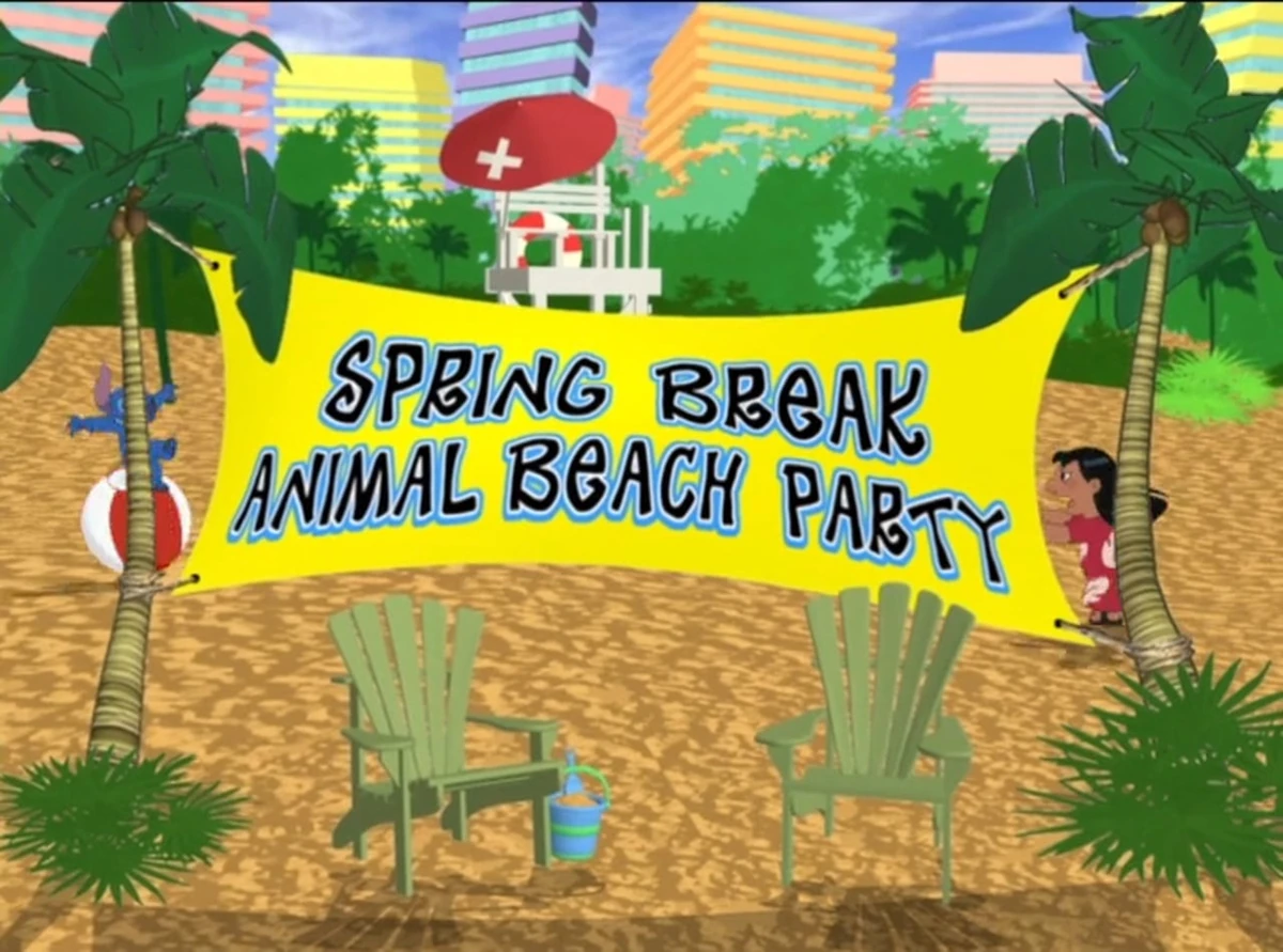 Spring Break Animal Beach Party | Toon Disney | Fandom