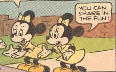 Minnie's twin nieces | Disney Comics Wiki | Fandom