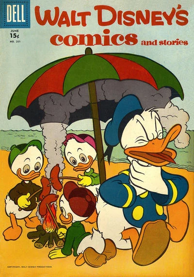Walt Disney's Comics and Stories 201 | Disney Comics Wiki | Fandom
